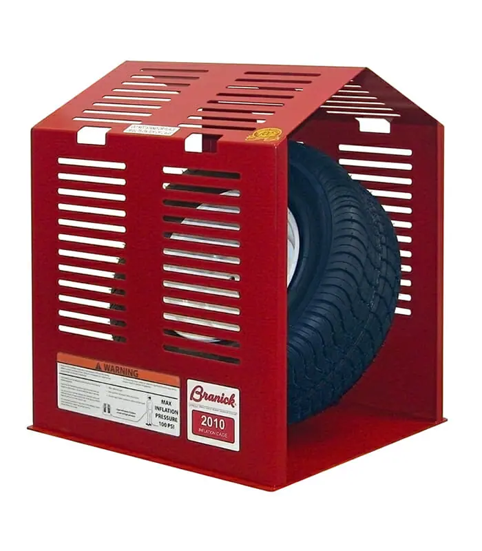 Model 2010 Utility Tire Inflation Safety Cage - Branick